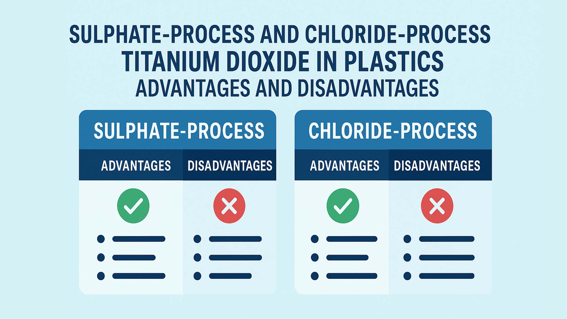 Sulphate vs. Chloride Process Titanium Dioxide: Which Is Better for ...